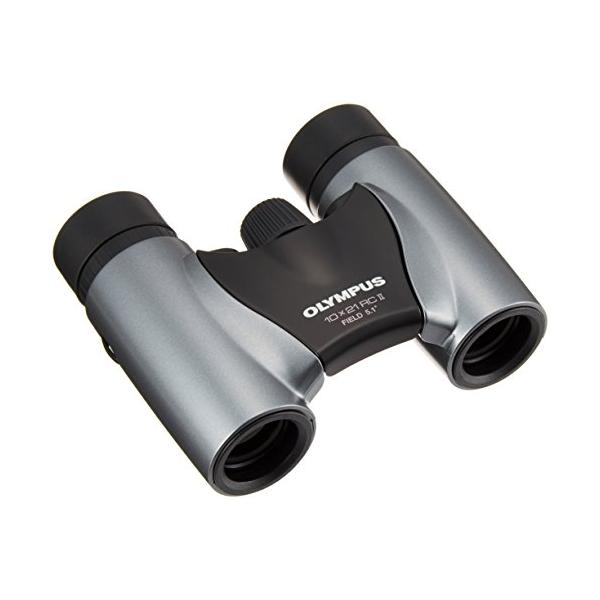 Olympus Dach Prism Type Binoculars 10 X 21 Rc Ii Dark Silver