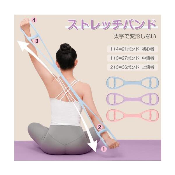 商品情報商品名 ストレッチバンド生産国 中国カラー パーブル、ピンク、ブルーサイズ 47CM*12.5CM引っ張り力 21−27−36ポンド素材 PET素材※注意事項 ※撮影の為、画質等の関係上、色などが実際の商品と若干違ってしまうこともあ...