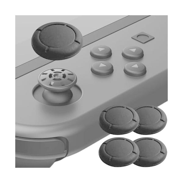 ブラック/-/SR-NS-AC・Color:ブラック・対応機種 Nintendo Switch / Switch Lite / Nintendo Switch 有機EL モデル 対応 アナログジョイスティックカバー Joy-con 対応 ど...