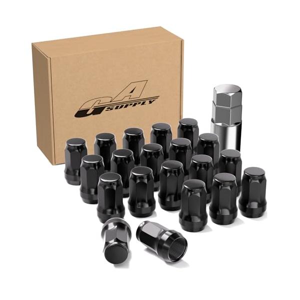 外七角 高さ33mmブラック/M12×P1.5/-・Size:M12×P1.5Style:外七角 高さ33mmColor:ブラック・パッケージ個数:1・盗難防止の外7角形ホイールナットは7角形なので、専用のロックナットアダプターがないと普通...