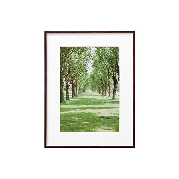 単品ブラウン/A3/FZG01-A3BR・Size:A3Style:単品Color:ブラウン・パッケージ個数:1・額縁外寸法:W427×H549×23mm・マット外寸法:W415×H538×2mm・マット中抜き寸法:W276×H398mm・...