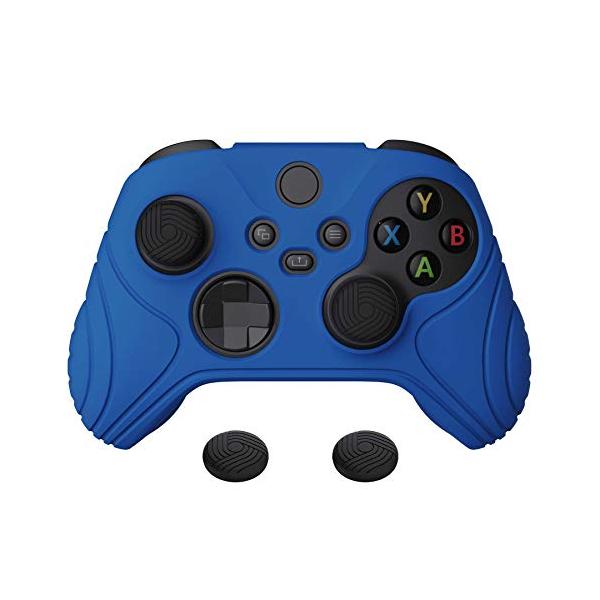 ブルー/-/WAX3008・Color:ブルー・パッケージ個数:1・高品質のシリコンカバーは、XboxSeries S/Xコントローラー（モデル1914）のために特別に設計されています。様々なスタイルや色からすることができ、皆様のコントロー...