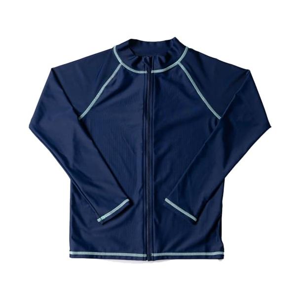 ラッシュガードミント/170/-・Size:170Color:ミント・素材 ポリエステル85％　ポリウレタン15％・カラー 全8色展開・サイズ120cm、130cm、140cm、150cm、160cm、170cm（全6サイズ）・生産国中国・...