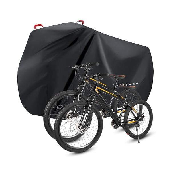 420D 自転車2台/-/CZ2N・Shape:420D 自転車2台・超厚420Dオックス生地＆高耐用性高品質420Dオックスフォード布を採用。厚手な自転車かばーは420D高密度のオックス生地で精密な2本針二重環縫ミシンを採用して、よりも厚...
