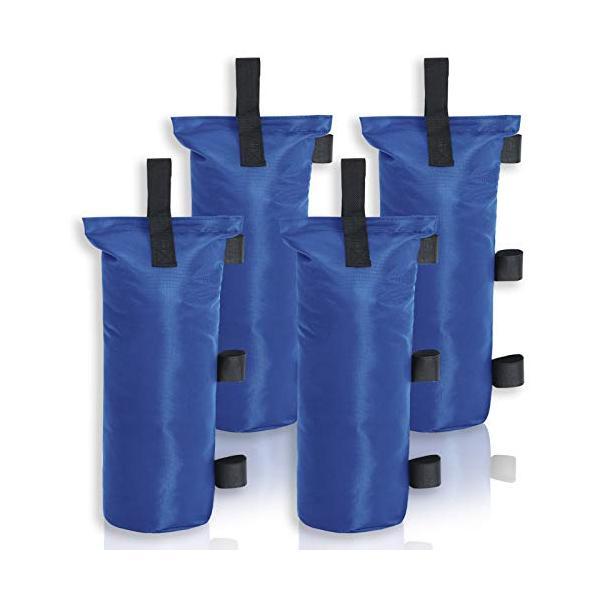 ユニバーサルブルー/18x46cm/sandbag・Color:ブルー・?合理的なデザイン: ウェイトバッグに複数のマジックテープが付いており、テントの脚に掛けることができます。 ウエイトバッグの掛け方を複数にすることで、テントをより安定し...