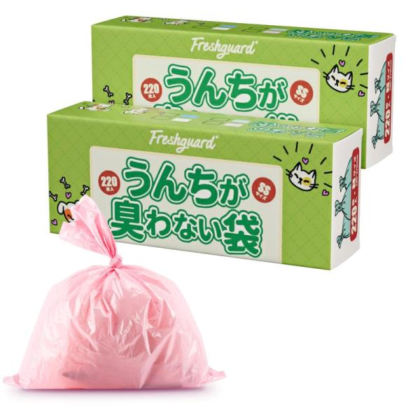 ピンク/SS-440枚/-・Size:SS-440枚Color:ピンク・驚異の臭わないゴミ袋弊社の防臭袋は密閉性の高い素材で作られており、臭いの漏れを効果的に防止します。快適で臭いのない環境をお楽しみください。破れや漏れにくいので、長期間使...
