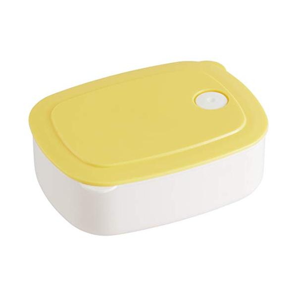 おかず容器(大)イエロー/400ml/SLD2-A・Color:イエローSize:400mlPatternName:おかず容器(大)・パッケージ個数:1・サイズ:13.7×10.5×H4.8cm 容量:400ml・素材・材質:フタ・本体＝ポ...