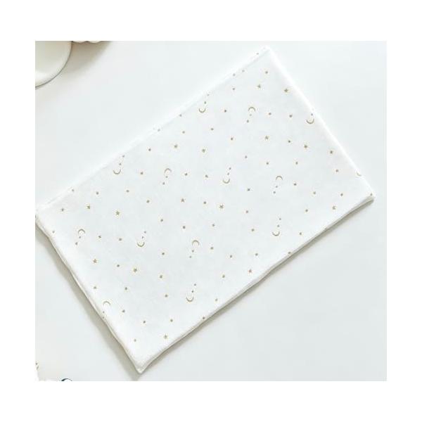 ホワイト/70x120cm 月星/TOP18F07BE・Size:70x120cm 月星・綿100% 月星刺繍2層ガーゼの綿素材100％、厳選された天然綿を使用。ホルマリン無し、赤ちゃんと子供に優しいで　ガーゼの特性でふんわり加工して超柔ら...