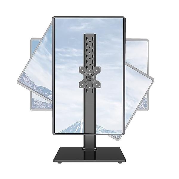 1画面ブラック/-/-・Style:1画面・商品仕樣液晶モニターを設置できる自立式PCモニタースタンド。耐荷重は15kgで、13〜42インチのディスプレイや小型テレビに対応。準拠のVESA規格は75mm/100mm。（製品について何か質問、...