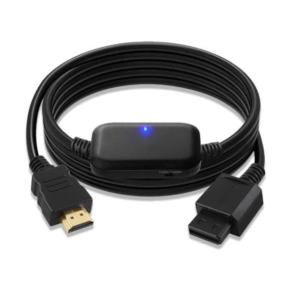 1080P/720P高画質対応 内蔵ICチップでWiiのゲーム画質を1080P/720Pに向上！NTSC 480i/480p、PAL 576iすべての表示モードに対応し、より鮮明でクリアな映像を実現（注：4K画面では太く表示される場合あり）...