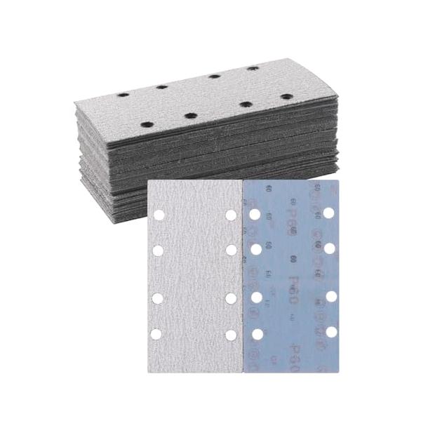 #60 30枚グレー/小/93/185Sandpaper #60・Style:#60 30枚・パッケージ個数:1・高品質の素材マジック式 サンディングペーパー 93×185mm #60 1種類のグリット計30枚入、り炭化ケイ素製の乾燥した磨...