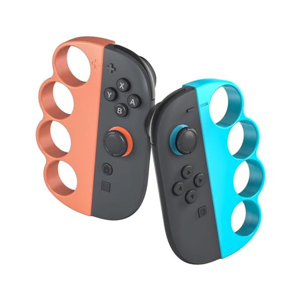 ライトレッドッド＆ライトブルー/-/-・Color:ライトレッドッド＆ライトブルー・??完全密着設計任天堂Switch2のJoy-Con2専用開発（※本体とJoy-Con2は付属しません）。Fit Boxingシリーズ（1/2/3）をはじめ...
