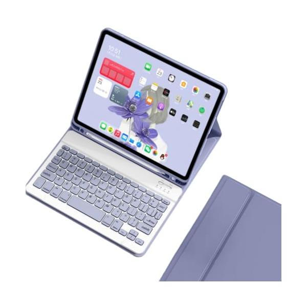 紫灰/Redmi Pad2 11インチ/-・Color:紫灰Size:Redmi Pad2 11インチ・パッケージ個数:1・★ 対応機種：Xiaomi Redmi Pad 2 11インチ Wifiモデル/4Gモデル対応・★ 配色キーボード：...