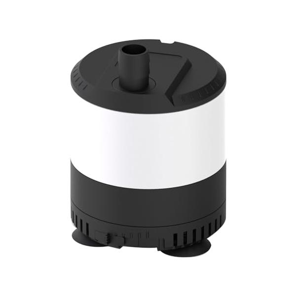 サーキュレータブラック/-/H1200・Wattage:15 ワット・低水位設計底部に360度全方位に給水で、より効率的に処理し、排水・給水効率を更にアップします。底部入水口設計より、水位の低いところ（最低使用水位:2.5cm ）も排水でき...