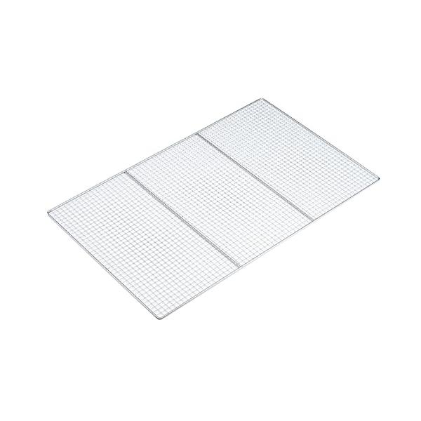 シルバー/50×80cm/43194-28572・Size:50×80cm・パッケージ個数:1・網目が細かい網目の細かいアミのため、小さな食材でも落下しにくいです。・サイズ約W50×D80cm・材質スチール(ユニクロメッキ仕上)・質量約1.5kg
