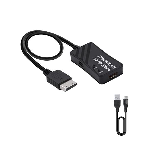 ブラック/-/MT-010123・パッケージ個数:1・対応機種：Dreamcast（ドリームキャスト）のみ対応。他のコンソールは対応しません、ご注文する前にご注意してください。・アスペクト比切り替え：画像が綺麗、コンボジットに比べて、くっき...