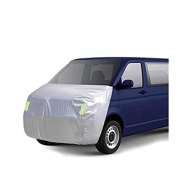 ・ ミニバン車用-Mサイズ ・・Size:ミニバン車用-Mサイズ・適合サイズ乗用車タイプの車長3.30m~4.50m/車幅1.45m~1.80mクラスの汎用、そのような場合は、ドアミラーに掛ける長さでフィット調整してください。・材質・素材ポ...