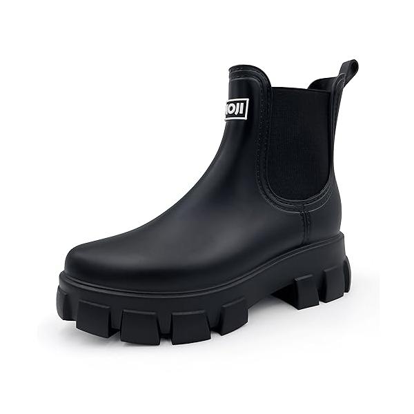 ブーツCB917-ブラック/27.0 cm/特製樹脂・Size:27.0 cmColor:CB917-ブラック・パッケージ個数:1・特製ゴムで仕上げ、サイドゴアデザインなので、脱ぎ履きも簡単。・インソールは取り外せるタイプなので、濡れてた時...