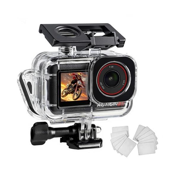 透明/-/DJI OSMO Action 5 Pro/4/3・Model:DJI OSMO Action 5 Pro/4/3・DJI Osmo Action 5 Pro/Action 4/Action 3 専用防水ケースこの防水ケースは、D...