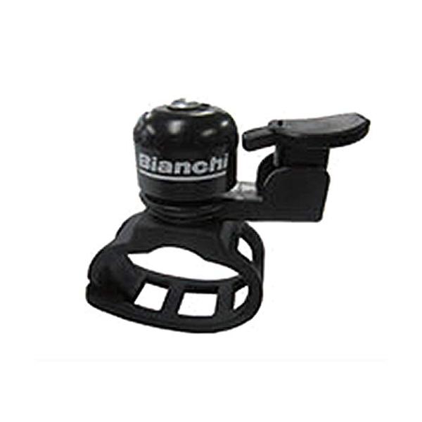 モダンブラック/22.2~34.9mm/JPP0290001BK000・BIANCHIロゴの入ったコンパクトなベル。ハンドルバー径22.2~34.9mmまで対応の小型ベル。バンド式なので工具無しで取り付けがです。・どの車体にも合うブラックの...