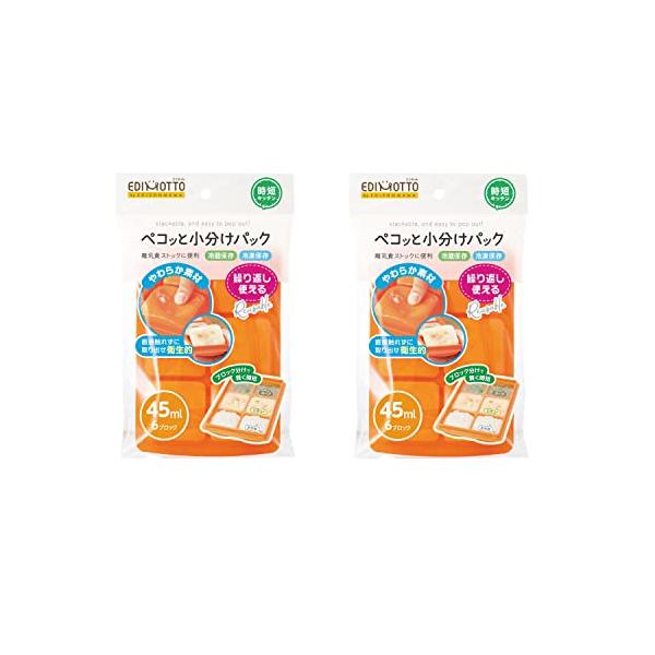 Lサイズ2個セットLサイズ2個/2個 (x 1)/-・Style:Lサイズ2個セット・パッケージ個数:1・作り置きにピッタリ!・容量:45ml×6ブロック・耐熱温度:60℃・耐冷温度:-45℃・生産国:韓国