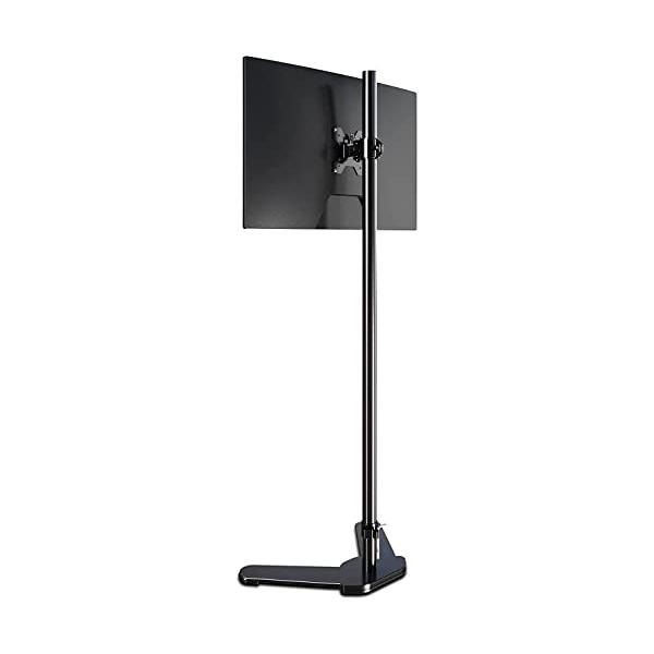 ML61201/高さ120cm/-・Size:高さ120cm・仕様VESA：75*75ＭＭ/100*100ＭＭ　対応モニターサイズ：17-32インチ　ポール直径：35MM　ポール長さ：1200MM 最大耐荷重：10KG・角度調節±10°上下...