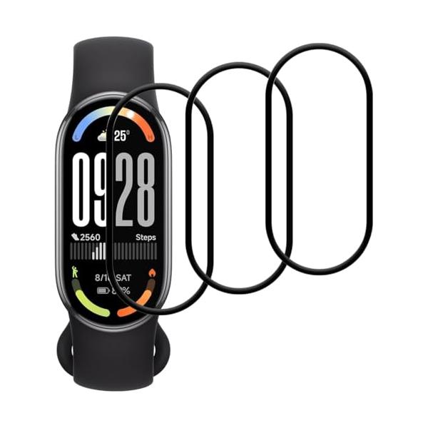 透明/指紋防止/高透過率/3-Xiaomi Smart Band 10-BM-hei/3-Xiaomi Smart Band 10-BM-hei・Model:3-Xiaomi Smart Band 10-BM-hei・パッケージ個数:1・対...
