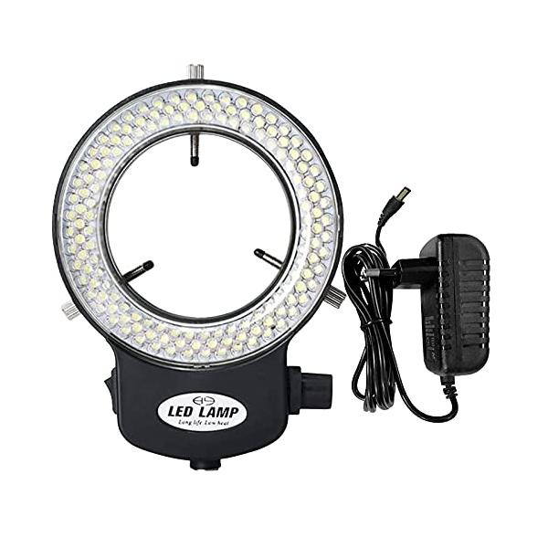 パッケージ個数:1・高品質本LEDリング照明装置は高品質の素材で作られており、長寿命を持っています。頑丈で壊れにくいので、安心で使用できます。・明るさは調節でき明るさは0％から100％まで調整です。高輝度のメリットを持っています。実体顕微鏡...