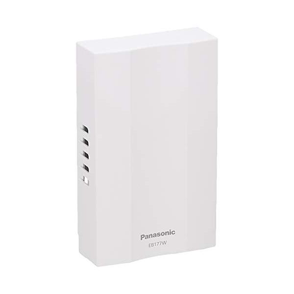 DC6V(乾電池式)パック品ホワイト/-/EB177WP・パッケージ個数:1・電源：アルカリ単3乾電池4コ（別売）・パック品