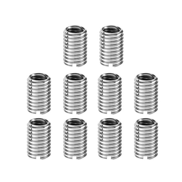 -/内径M6*1 外径M8*1.25 長さ15mm/-・Size:内径M6*1 外径M8*1.25 長さ15mm・サイズ・仕様 内径M6 (ピッチ1.0) × 外径M8 (ピッチ1.25) × 長さ15mm。入数：10個。材質：303ステン...