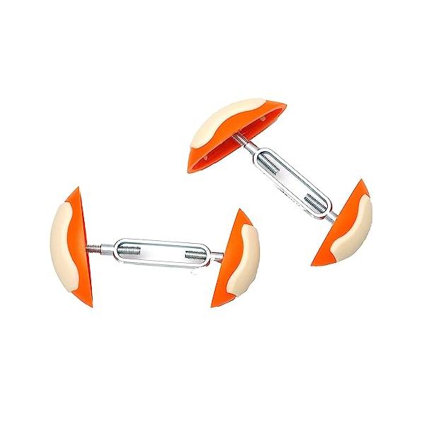 シューズ雑貨オレンジ/7-12cm/YT-8・Color:オレンジ・セット内容1ダブル。サイズ：長さは7-12cm調節、カラー：オレンジ。・靴の幅を変更し簡単に靴の幅を調整することができ、より快適になります。新しい靴を履く時、しばしば履き心...