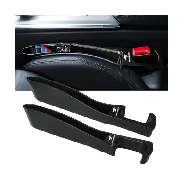 -/Harrier/-・?大容量収納＆落下防止 座席の隙間に落ちた鍵や携帯電話を探し回る手間を解消！8cmの深さを持つ広めの収納スペースで、鍵、携帯電話、財布、イヤフォンなど、日常的に使うアイテムをしっかり収納できます。他の隙間クッションよ...