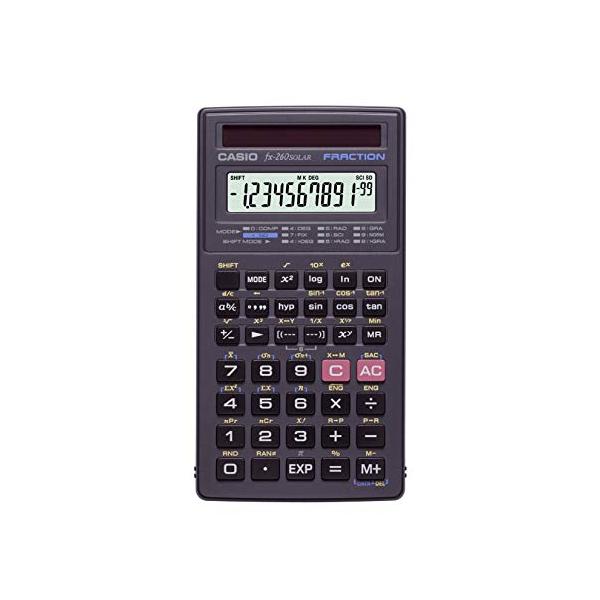 電卓ブラック///ホワイト/-/FX260SLRSC・パッケージ個数:1・国直輸入品ですので、全て英語表記です。のコメント欄を確認し、購入してください。