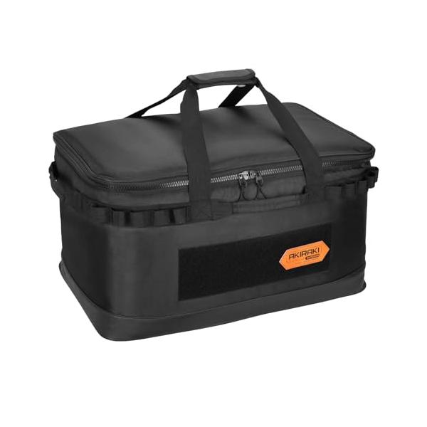 Japaneseブラック・Lサイズ/Large/camp-bag・Color:ブラック・Lサイズ・パッケージ個数:1・30L/60LボックスMサイズ：40×30×24cm(容量約30L、折り畳み時約41×33×8cm）、重量（約1.5kg）...