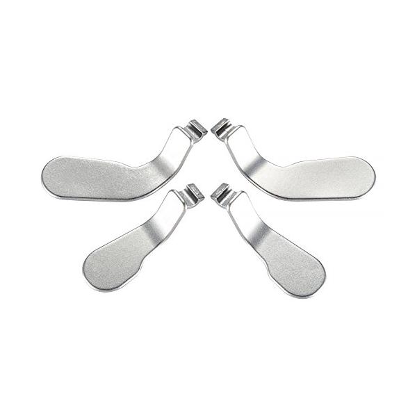 4点 パドル/-/Xbox One Elite・パッケージ個数:1・金属ステンレススチールで作られ、快適性と耐久性に優れたミリタリーグレード。・コントローラーを分解する必要はなく、右の穴に入れるだけです。・スムーズな動作、ガンロックの発射が...