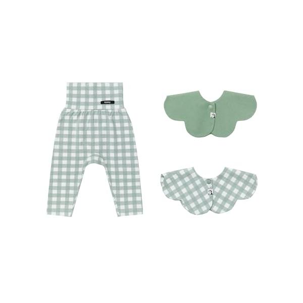 casual modernBセット(Sage Gingham Deep Sage Green)/80cm/-・Color:Bセット(Sage Gingham Deep Sage Green)Size:80cm・構成(1)：コニースタイ（ロー...
