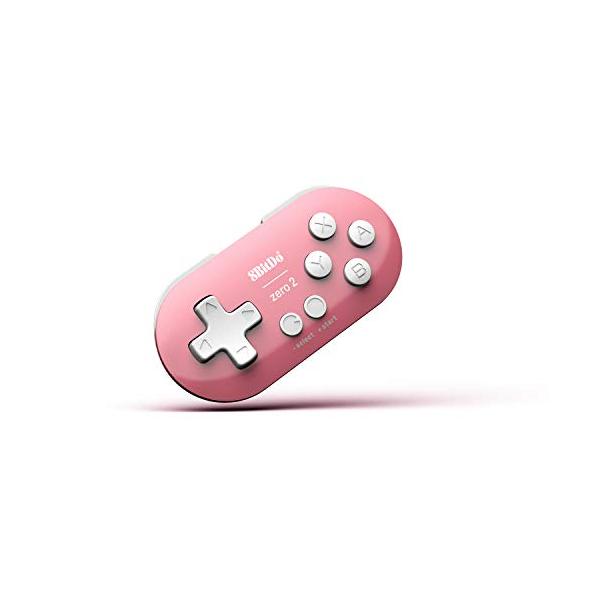 ピンク/-/6922621501138・Color:ピンク・パッケージ個数:1・小型で軽量なBluetoothワイヤレスコントローラー・Nintendo Switch  Windows  Android  macOS  Raspberry ...