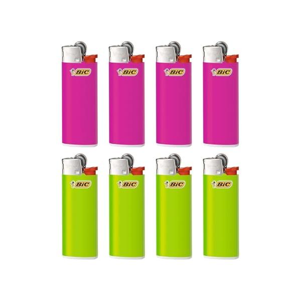 ピンク、イエローグリーンピンク、イエローグリーン/-/J25L-PYG AM・ライターの種類：ガスライター・本体サイズ：高さ6.1cm×幅2.1cm×奥行き1.1cm 素材：デルリン樹脂、スチール・本体重量：10g・着火回数(目安)：1 4...