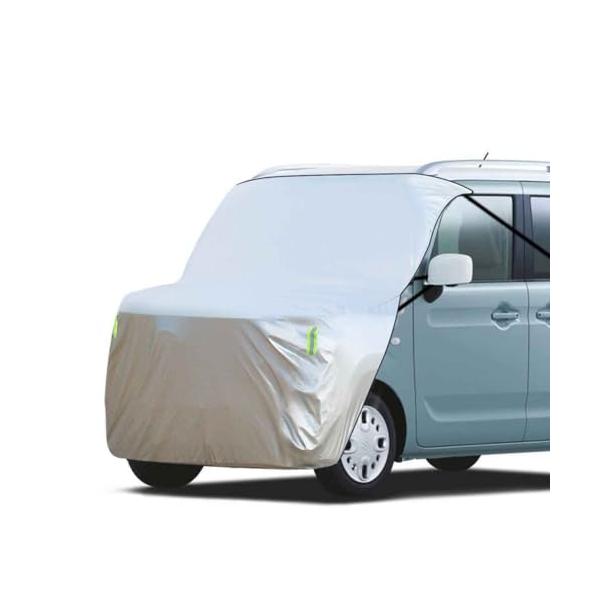 ブラック/軽自動車用-Sサイズ/-・Size:軽自動車用-Sサイズ・素材品質表示2025年最新版210Tオックスフォード布采用で、普通のボンネットフードよりも耐久性が格段にアップ、防水にも大活躍です。使用環境が異なるため、通常1 ~ 2年間...