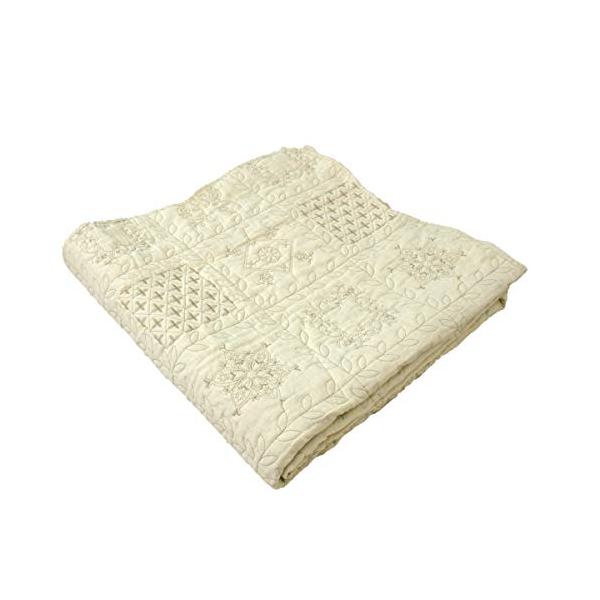 モダンベージュ/大判長方形 210x280cm/-・Color:ベージュSize:大判長方形 210x280cm・サイズ：大判長方形 210x280cm・素材／表地：綿100％、裏地・中わた：ポリエステル100％　※生地巾の都合で生地にハギ...