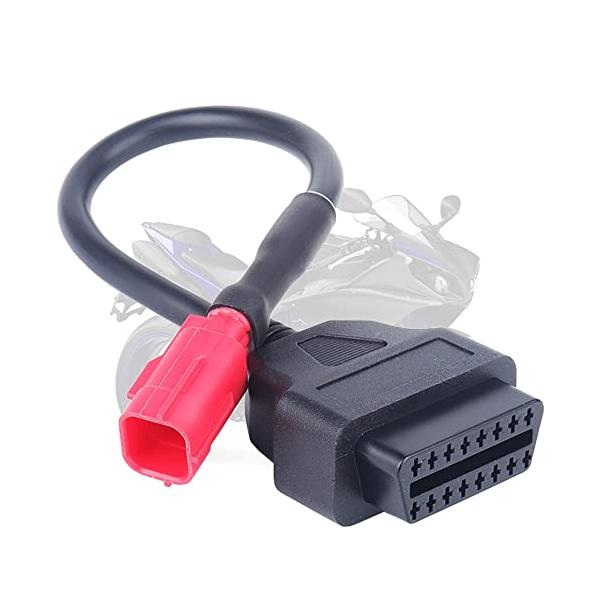 仕様：OBDケーブルコネクタ1個セッ 素材：純銅心線+PVC 電圧：12(V)。・サイズ：雌頭（長さ38.4mm×幅14.22mm）雄頭（長さ12mm）ケーブルの総延長（30cm）。・6ピンのOBDケーブ ト小型・軽量で収納しやすく、持ち運...