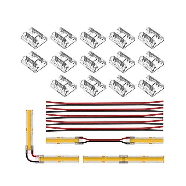 2PIN FCOB 単色/8mm/-・Size:8mmColor:2PIN FCOB 単色・このLEDコネクタキットは、8mmのFCOB/COB/FOB/LEDテープライトに適しています（10mmボード幅には適用されません）。COBテープラ...