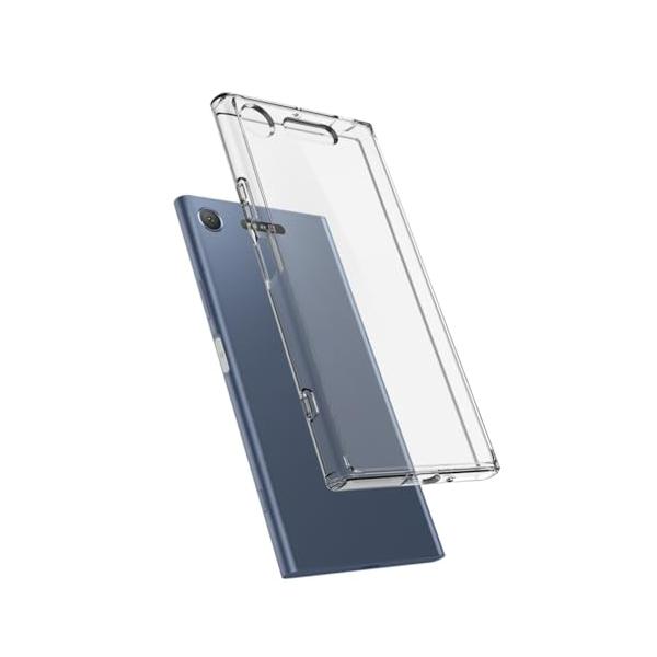 クリアクリア/Xperia XZ1 TPUケース/-・対応機種 ドコモ Xperia XZ1 SO-01K用ケース / au Xperia XZ1 SOV36 5.2インチ用 TPU クリアケース。・専用サイズスマホ本体より作り、ケースを装...