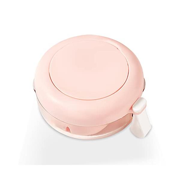 Contemporary水入れ可・ピンク/-/OB05・Color:水入れ可・ピンク・??水漏れしない密封型入れ歯ケースは安全密閉の設計を採用し、水を入れたままでの持ち運びです。・??かわいいシールでDIYマウスピースケースはかわいい宇宙飛...