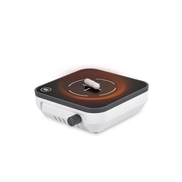 -/加熱-MINI/-・Size:加熱-MINI・パッケージ個数:1・「ミニスターラー」本機寸法：132×122×40mm；プレートサイズ：115×115mm（加熱部分φ80mm）。コンパクトで場所を取らず、持ち運びに超便利です。・「攪拌速...