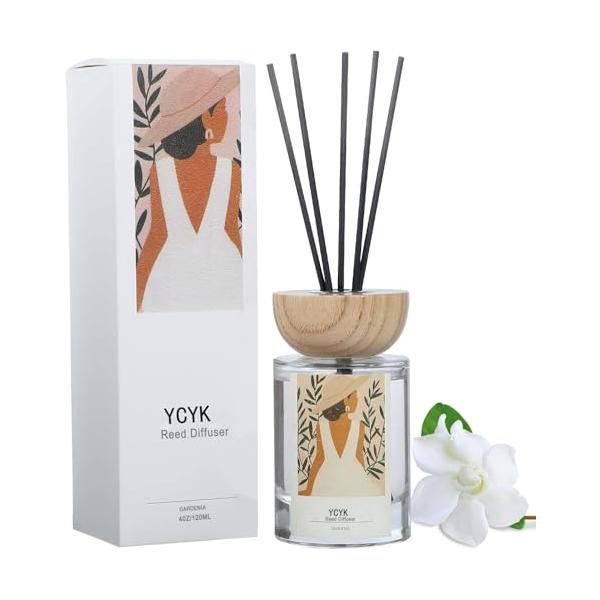 ホワイト/クチナシ香り/NUM-005・ScentName:クチナシ香り・??「内容量」：フレグランス120mL、原材料・成分：香料、溶剤・??ディフューザー 芳香期間約2〜3カ月間お使いいただけます。※香りの強度、持続時間はスティックの本...
