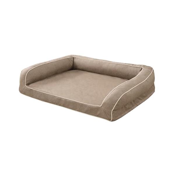 ブラウン（清掃しやすい）/68L x 50W x 16H cm/-・Size:68L x 50W x 16H cmColor:ブラウン（清掃しやすい）・高反発で寝返りし放題ベッドクッションはプロファイル加工された高反発ウレタン素材を採用し、...