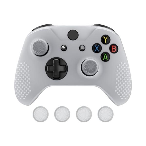 クリア/-/XBOWP0007GC・Color:クリア・パッケージ個数:1・Xbox One X/S対応用の高品質シリコンケースです。重要：この製品は、ヘッドフォンアダプターが付いているコントローラーには適合しません。・このコントローラーケ...