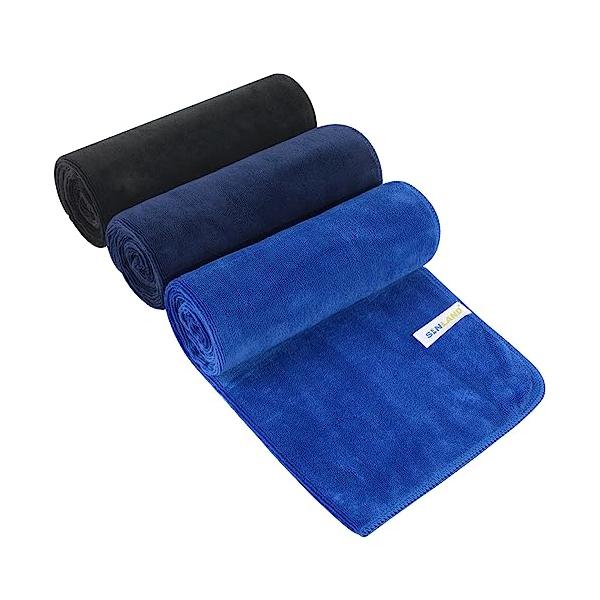 スポーツマルチカラー/16 x 32/SUmmydj4080black1navyblue1blue1・Color:マルチカラーSize:16 x 32・パッケージ個数:1・柔らかく吸収性：このスポーツタオルは高品質のマイクロファイバーででき...