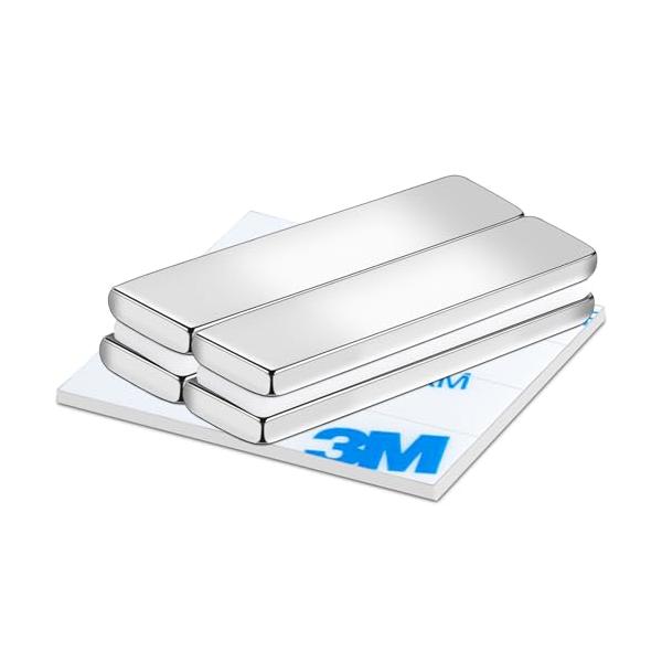 シルバー/40ｘ10ｘ3mm/MB4004・NumberOfItems:4・超強力マグネット本製品はネオジウム磁石ですが、小さいでも強力な磁力が持っています。実際のテストにより、一個のマグネットで驚いほどに28枚のA4用紙を冷蔵庫に保持でき...